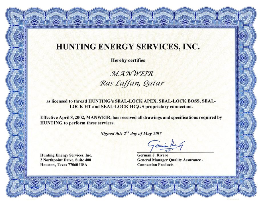 Quality - Manweir WLL